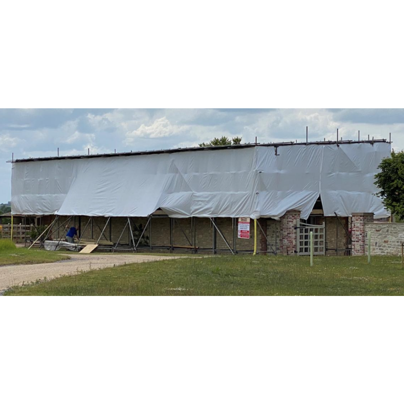 TriForce Woven Scaffold Cladding - MPS Construction Supplies