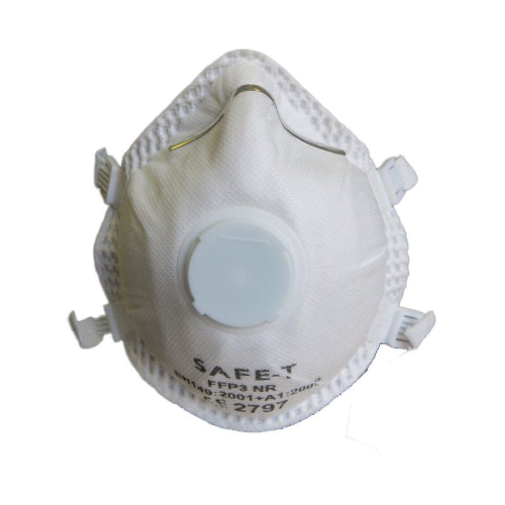 FFP3 Valved Filtering Half Mask(10) - MPS Construction Supplies