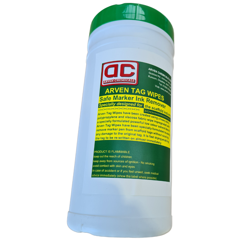 ARVEN TAG WIPES - MPS Construction Supplies
