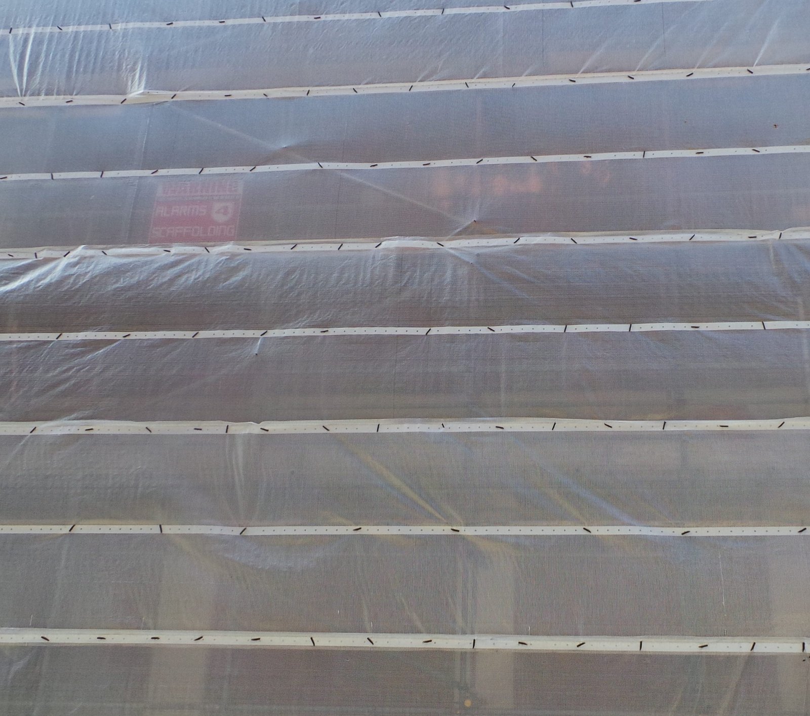 Scaffold Sheeting Clear – 170gsm - MPS Construction Supplies