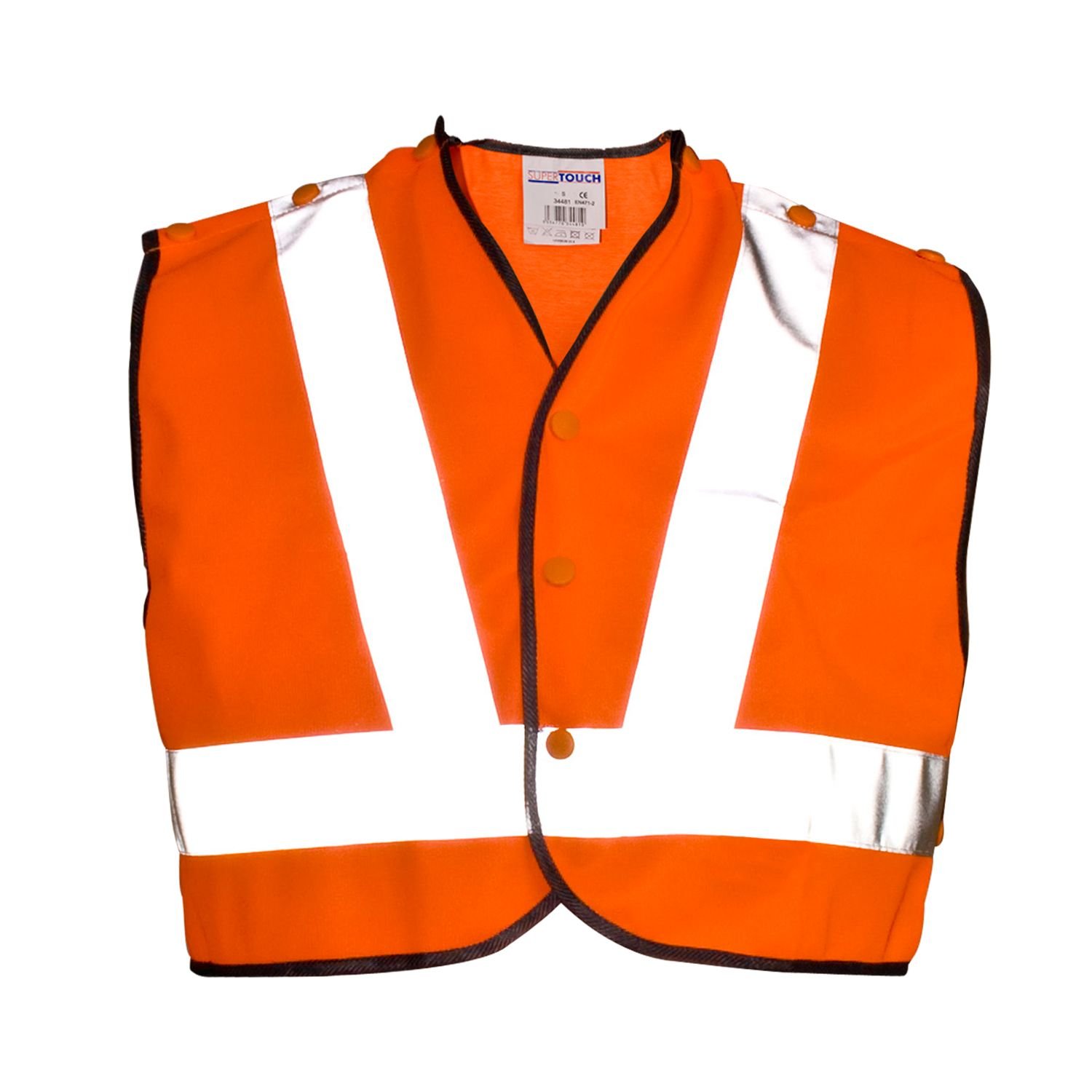 Supertouch Hi Vis Mini Tracker Vest - MPS Construction Supplies
